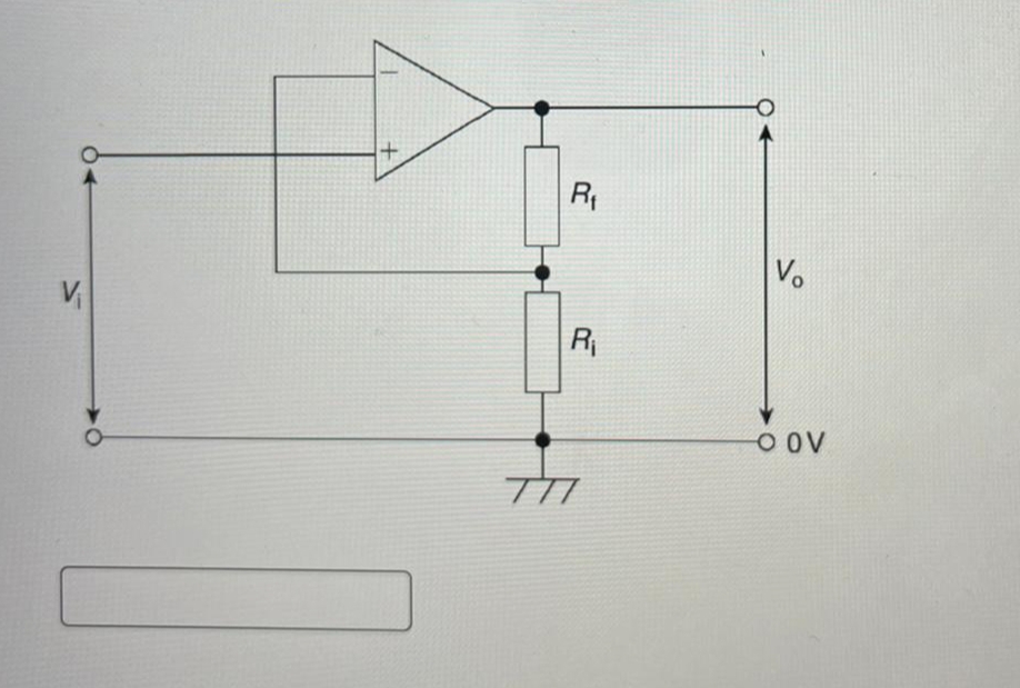 Solved Determine the input voltage V of an inverting op amp | Chegg.com