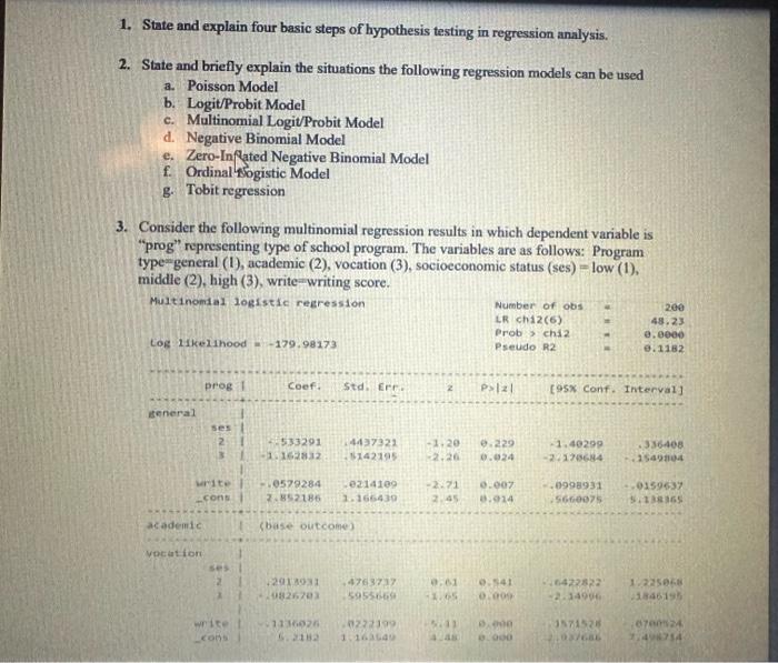 Solved 1. State and explain four basic steps of hypothesis | Chegg.com Solved 1. State and explain four basic steps of hypothesis | Chegg.com