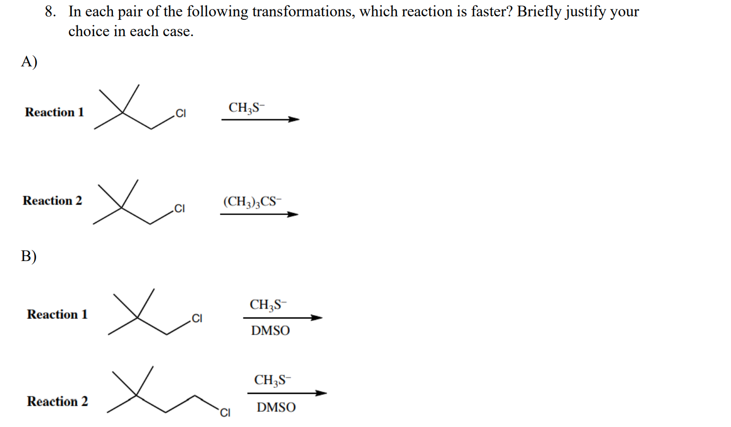 Solved In each pair of the following transformations, which | Chegg.com