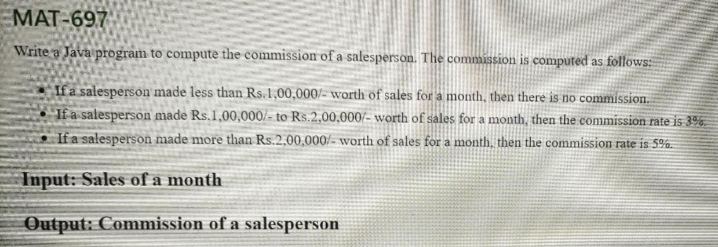 Solved MAT-697 Write a Java program to compute the | Chegg.com