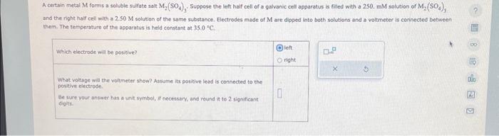 Solved A certain metal M forms a soluble sulfate sal | Chegg.com