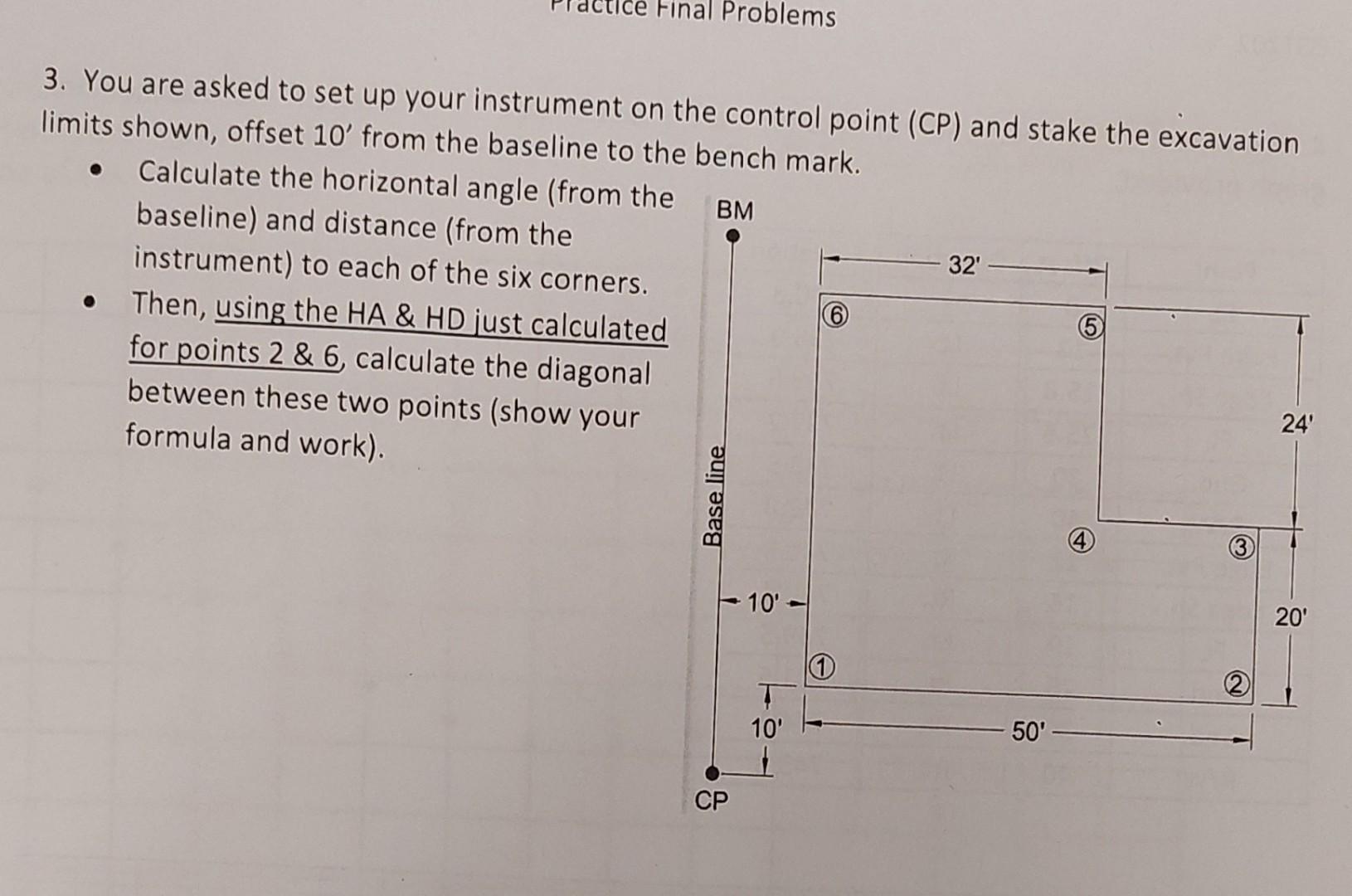 Solved 3. You are asked to set up your instrument on the | Chegg.com