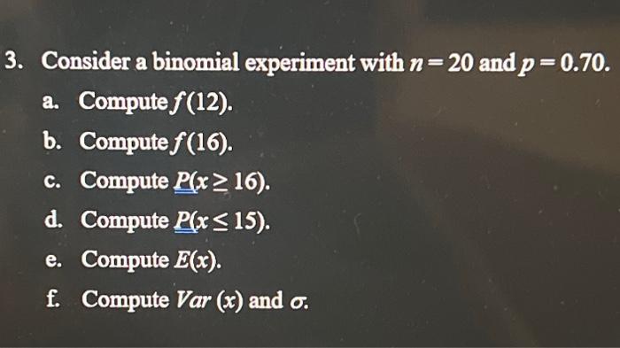 Solved 1. Consider a binomial experiment with two trials and | Chegg.com