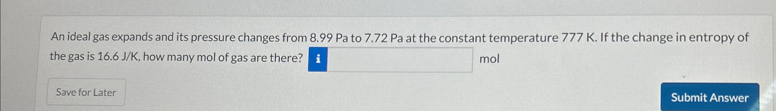 Solved An ideal gas expands and its pressure changes from | Chegg.com