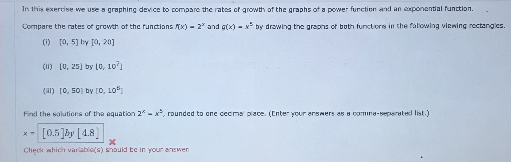 Solved In this exercise we use a graphing device to compare | Chegg.com