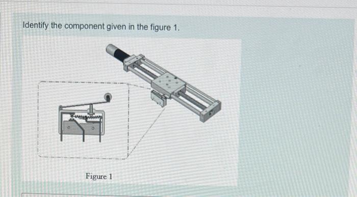 Solved Identify the component given in the figure 1. Figure | Chegg.com
