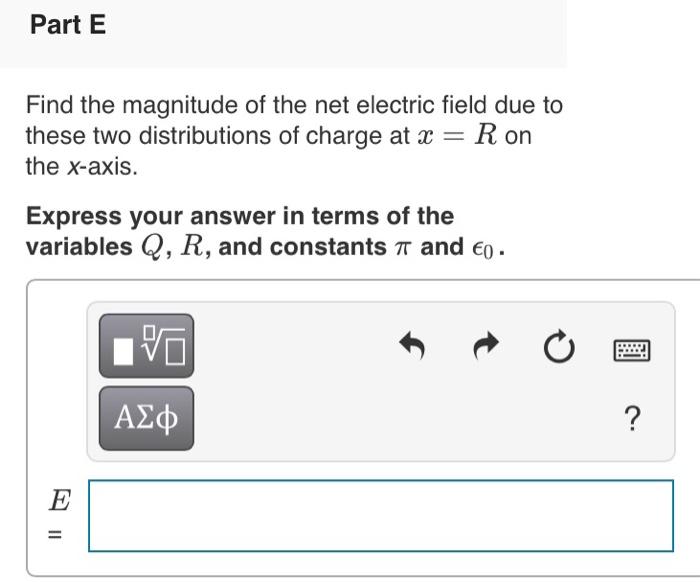 Solved Positive charge Q is distributed uniformly over each | Chegg.com