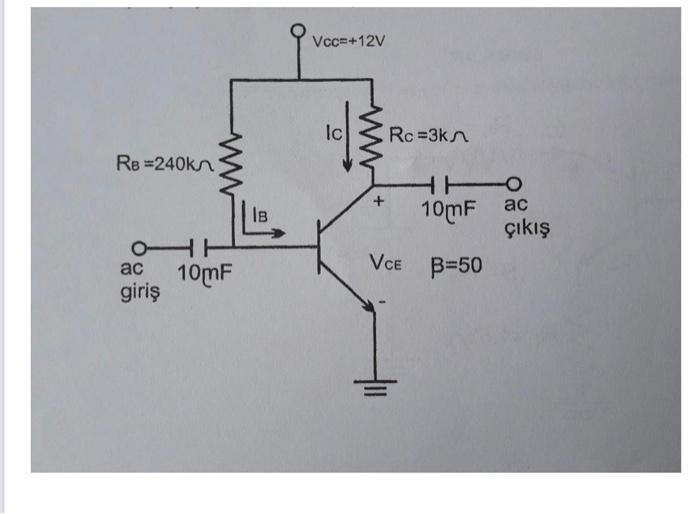 Solved Determine the DC operating point ? | Chegg.com