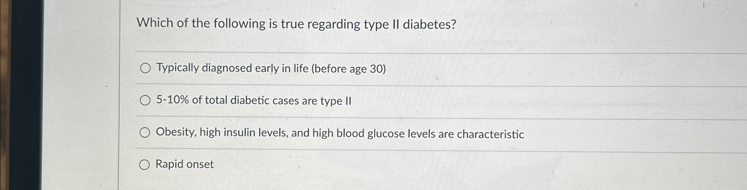 Solved Which of the following is true regarding type II | Chegg.com