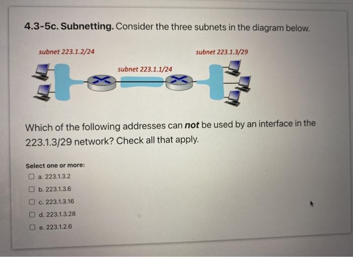 Solved 4.3-7. DHCP request message. Which of the following | Chegg.com