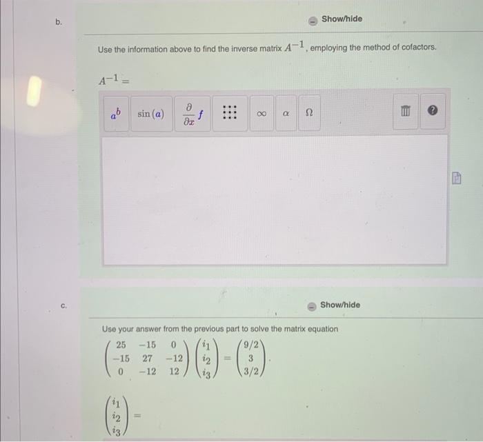 Solved A circuit is built with three batteries (B1,B2 and | Chegg.com