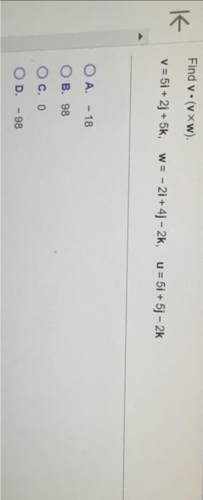 Solved Find \\( \\mathbf{v} \\cdot(\\mathbf{v} \\times | Chegg.com Solved Find \\( \\mathbf{v} \\cdot(\\mathbf{v} \\times | Chegg.com