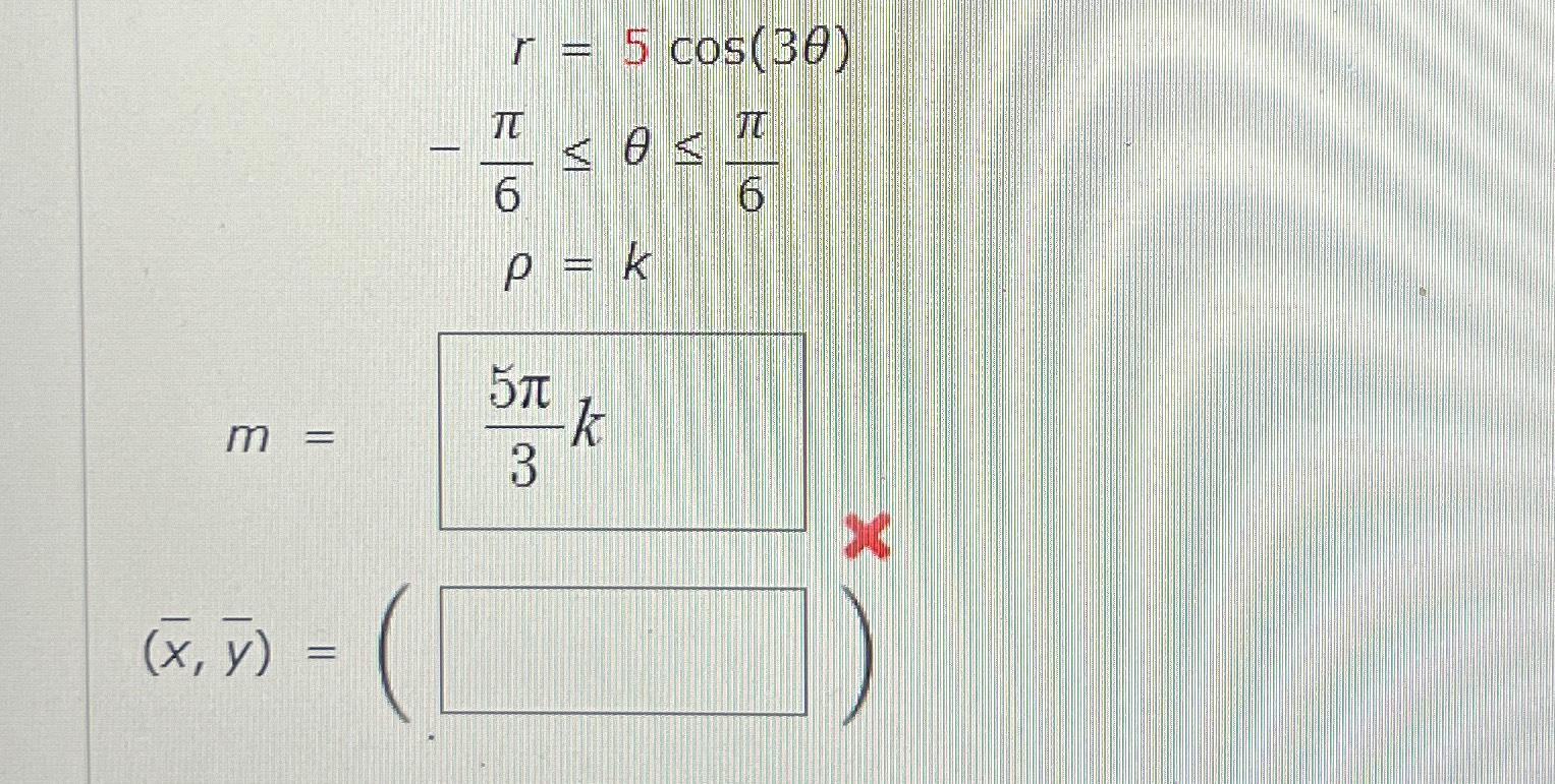 Solved Use a graphing utility to find the mass and center of | Chegg.com