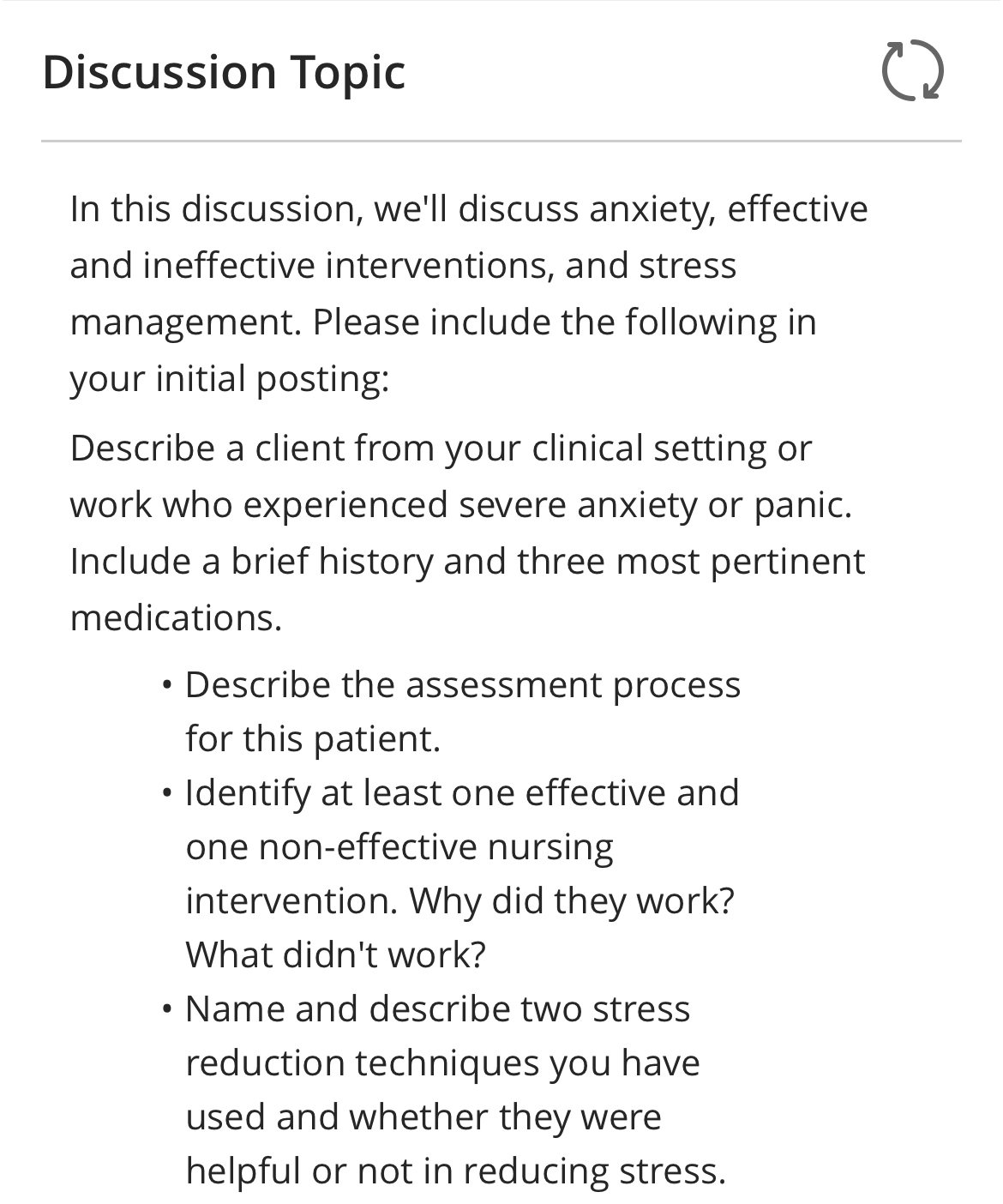 Solved Discussion TopicC)In this discussion, we'll discuss | Chegg.com