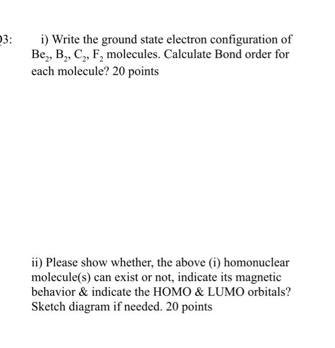 I Write The Ground State Electron Configuration Of