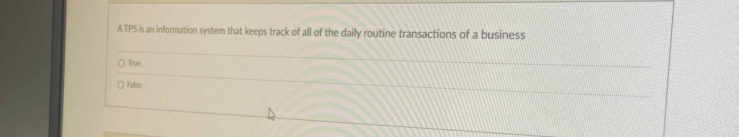 Solved ATPS is an information system that keeps track of all | Chegg.com