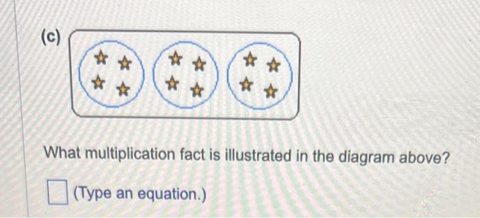 Solved What multiplication fact is illustrated in the | Chegg.com