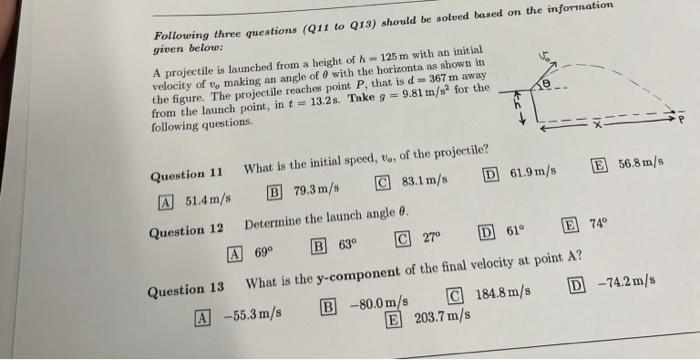 Solved Following three questions (Q11 to Q13) should be | Chegg.com Solved Following three questions (Q11 to Q13) should be | Chegg.com