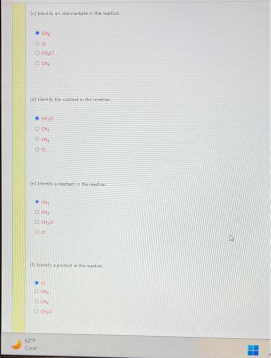 Solved The chlorine-atom-catalyzed chlorination of methane | Chegg.com