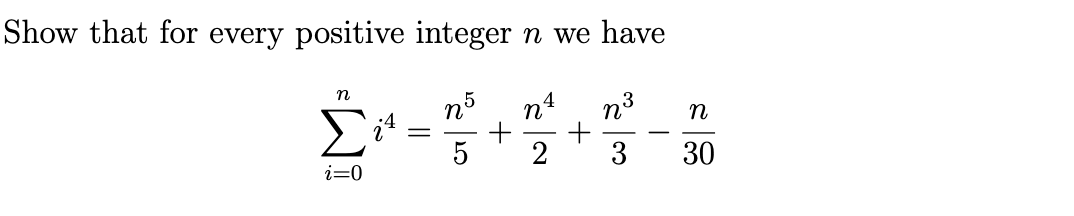 Solved Show that for every positive integer n ﻿we | Chegg.com