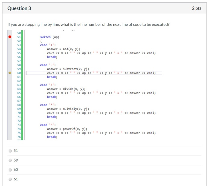 Solved Question 1 4 Pts Error Happens When Compiling And Is 