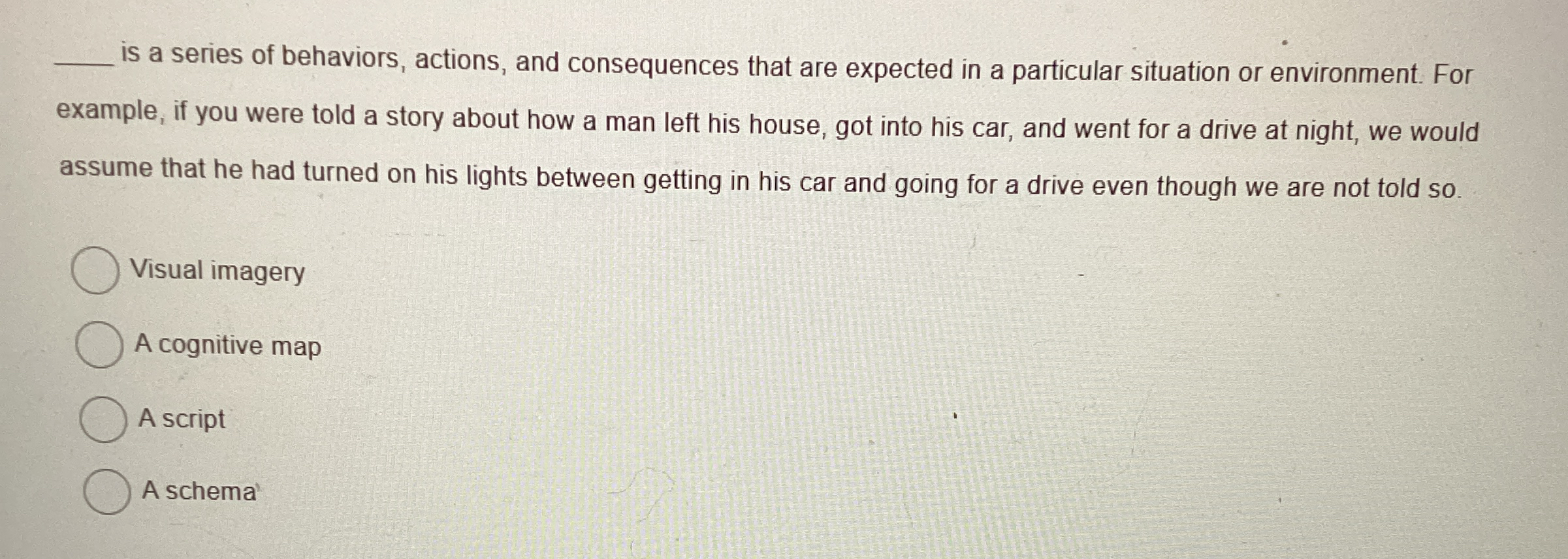 Solved is a series of behaviors, actions, and consequences | Chegg.com