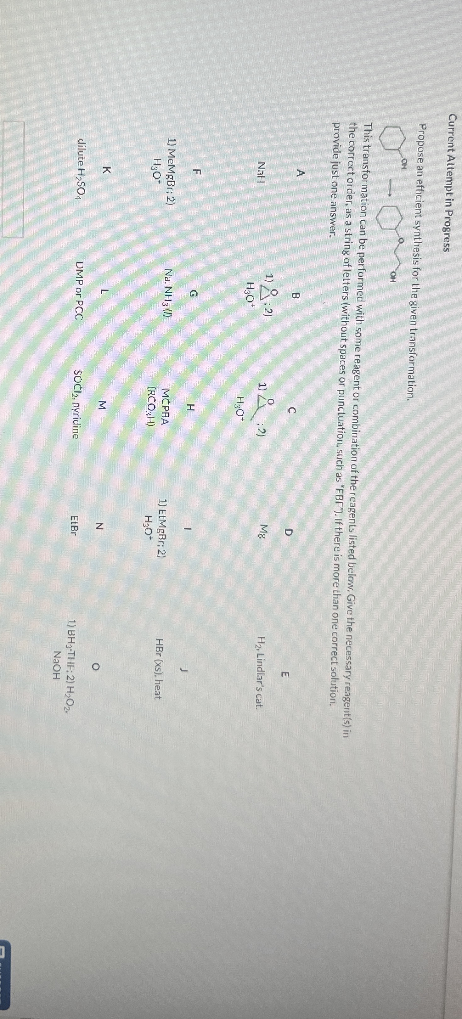 Solved Current Attempt in ProgressPropose an efficient | Chegg.com