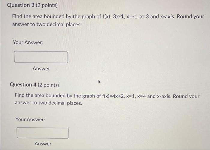 Solved Find the area bounded by the graph of | Chegg.com