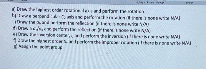 Solved Highlight Rotate Markup Search a) Draw the highest | Chegg.com