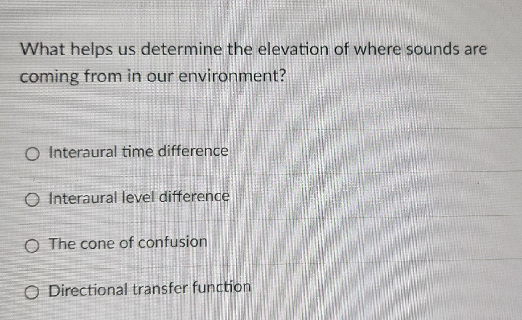 Solved How to solve What helps us determine the elevation of | Chegg.com