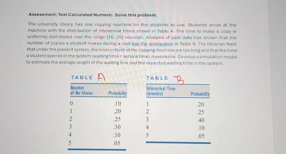 Solved Assessment: Test Calculated Numeric. Solve this | Chegg.com