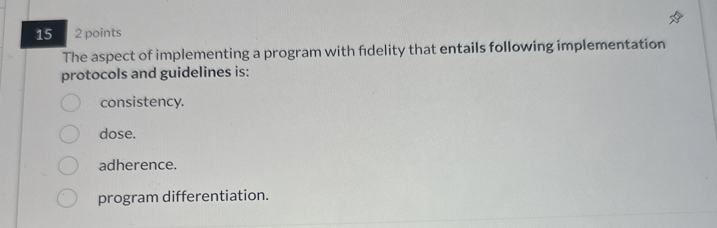 Solved 15,2 ﻿pointsThe aspect of implementing a program with | Chegg.com