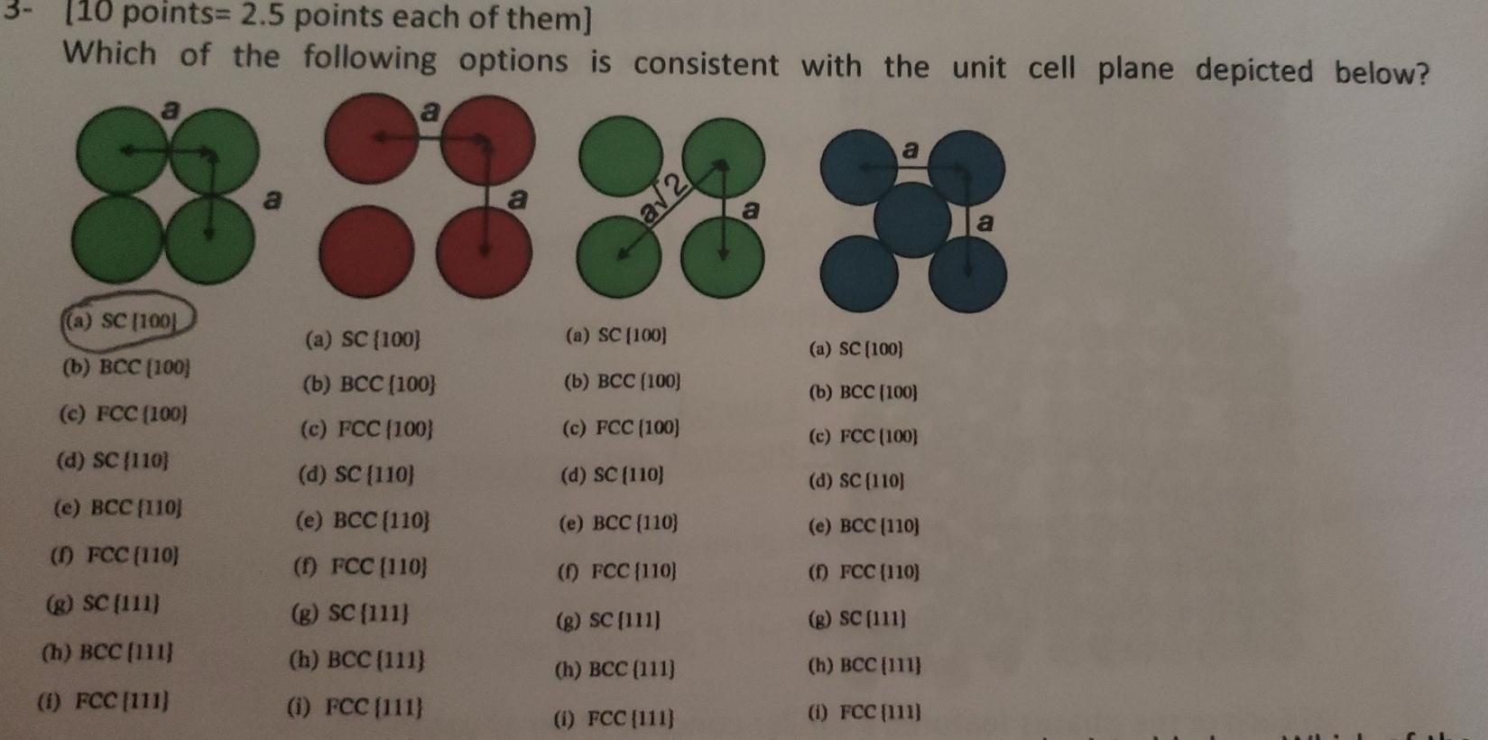 Solved (10 points=2.5 points each of them) Which of the | Chegg.com