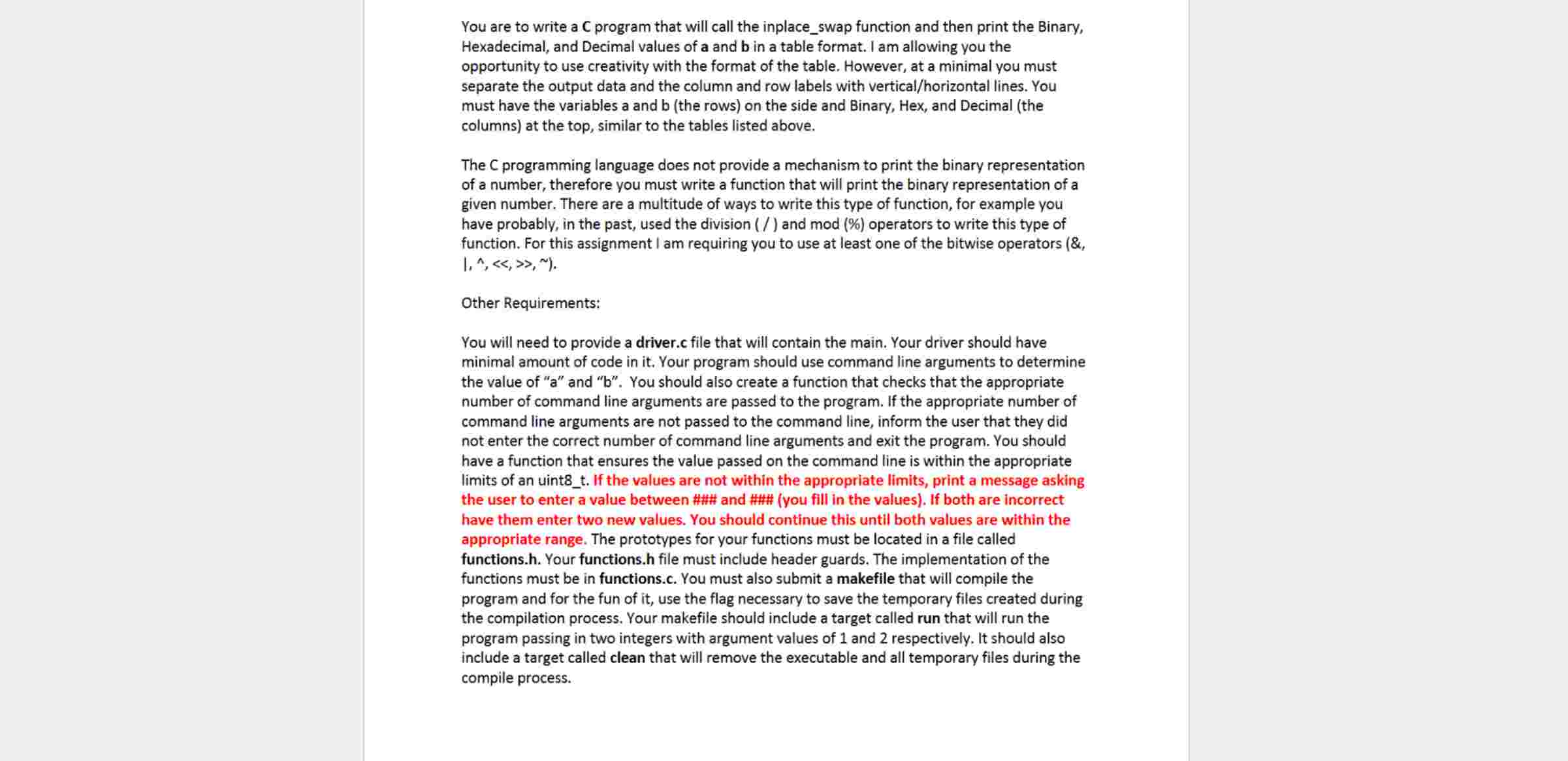 You are to write a C program that will call the | Chegg.com