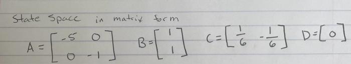 Solved using 2 integrators, create a block diagram using the | Chegg.com