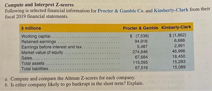 Solved Compute and Interpret Z-scores Following is selected | Chegg.com