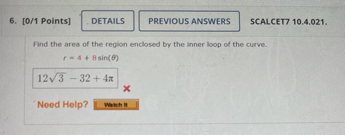 Solved (6) I've posted this question other times and it's | Chegg.com