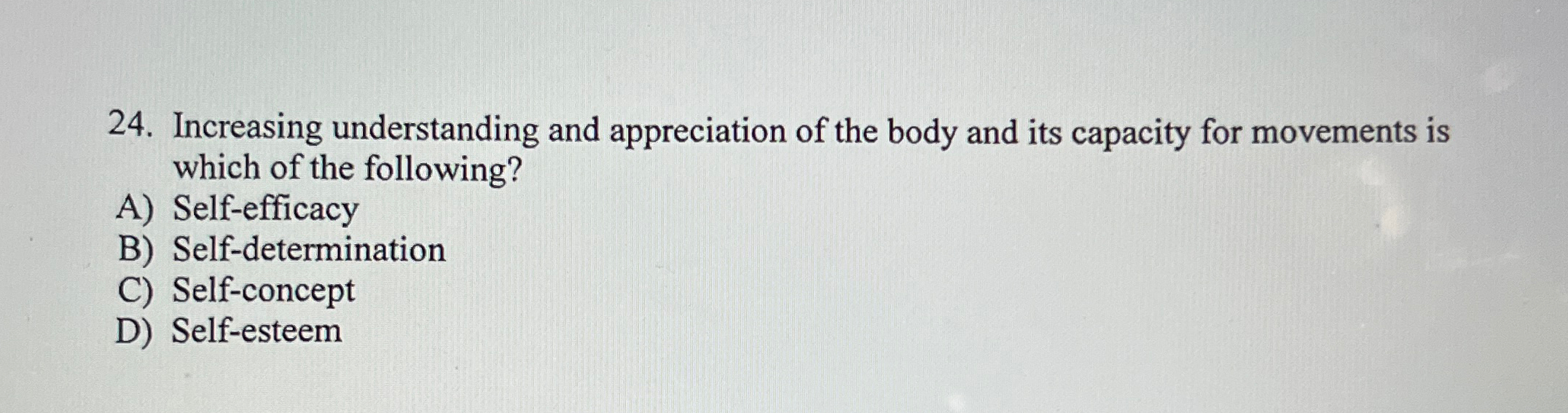 Solved Increasing understanding and appreciation of the body | Chegg.com