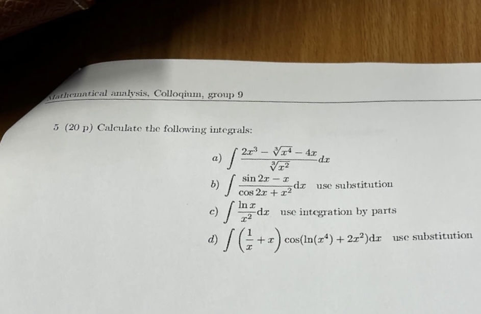 Solved Calculate the following | Chegg.com