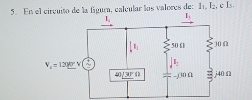Solved En el circuito de la figura, calcular los valores de: | Chegg.com