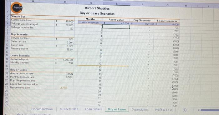Solved Go to the Buy or Lease worksheet. Elena wants to | Chegg.com