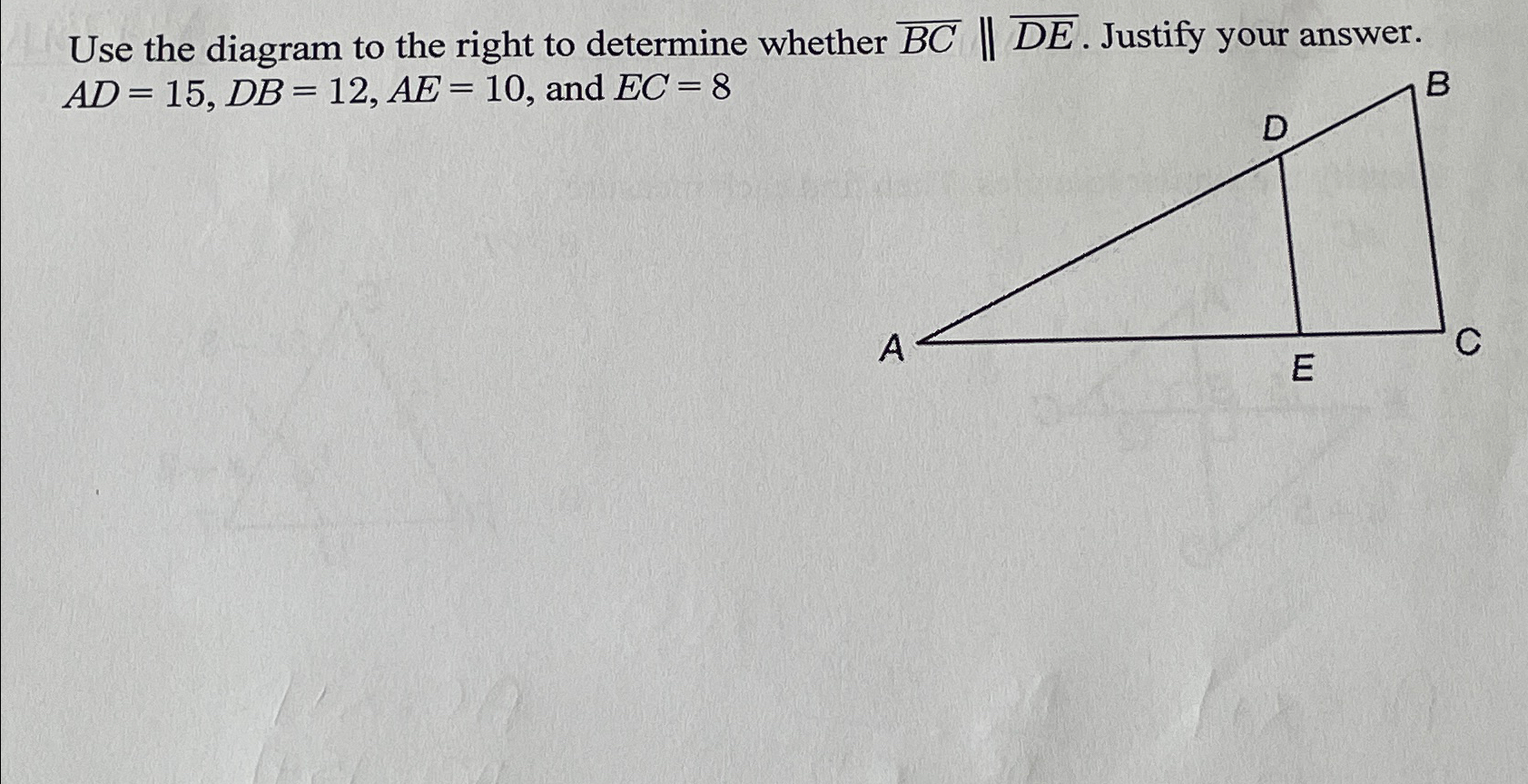 Solved Use the diagram to the right to determine whether | Chegg.com