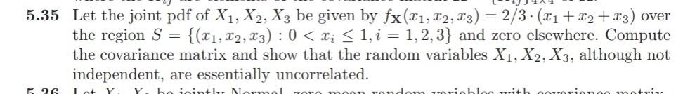 Solved 655 Let the joint pdf of X1,X2,X3 be given by | Chegg.com