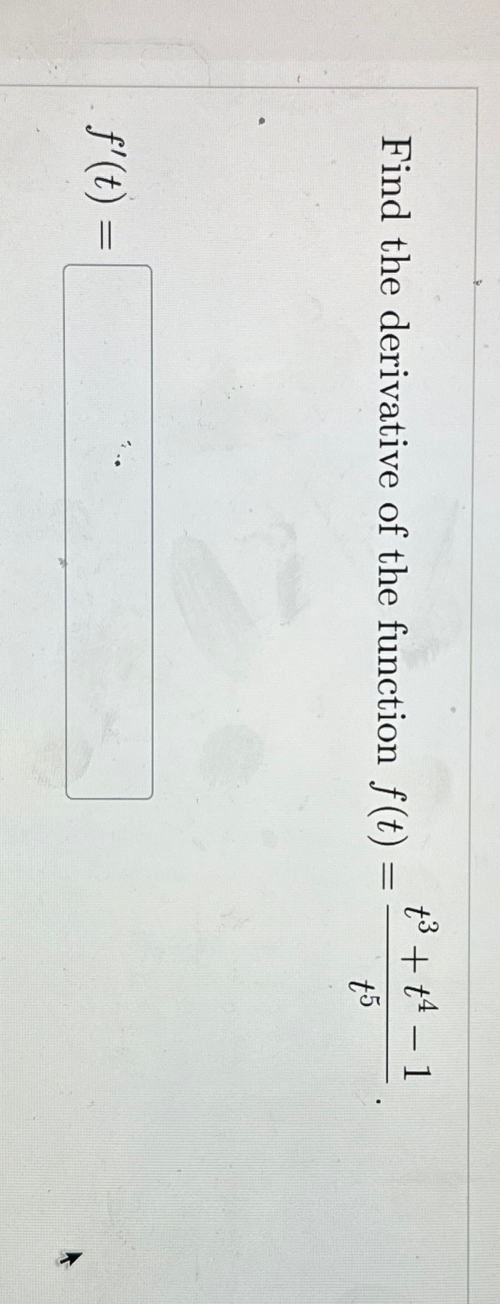 Solved Find the derivative of the function | Chegg.com