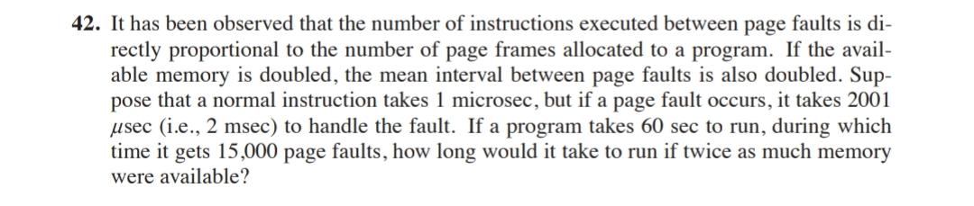 Solved It has been observed that the number of instructions | Chegg.com