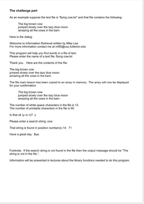 Solved Sample dialog for the base program Welcome to | Chegg.com