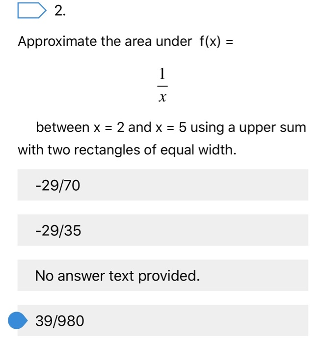 Solved so the answer is not "no answer text provided" or | Chegg.com