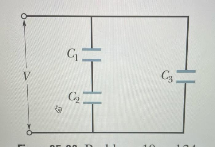 Solved For problem 25.34 find U1 in mJ for C1 using | Chegg.com