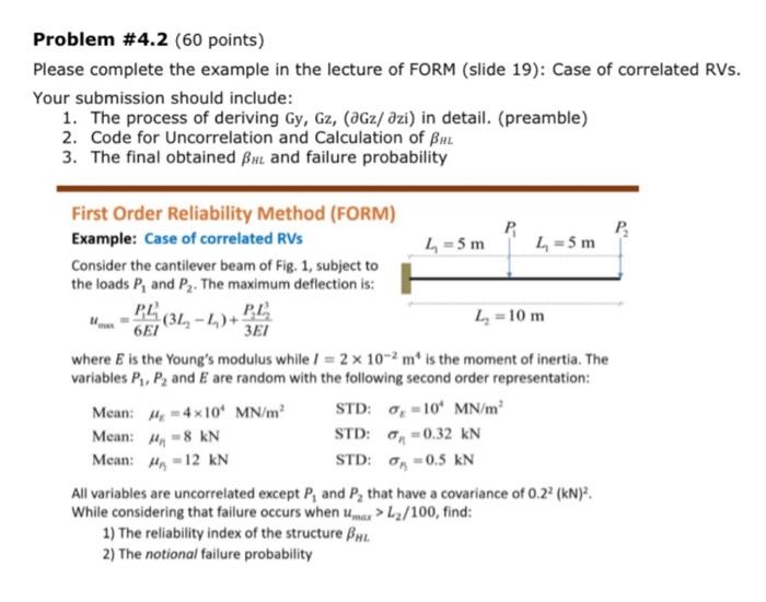 Problem \#4.2 ( 60 points) Please complete the | Chegg.com