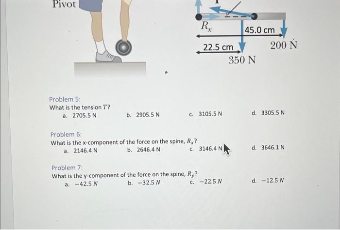 Solved Problems 5-7 refer to the following situation. A | Chegg.com